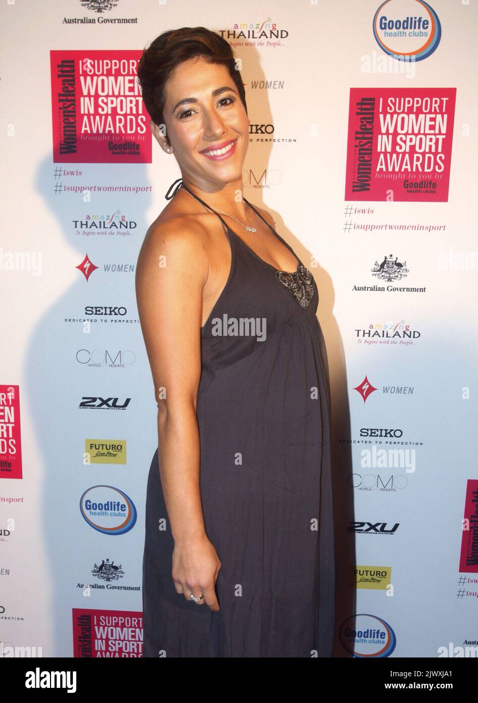 Lydia Lassila on the red carpet at The Women In Sports Awards held in ...