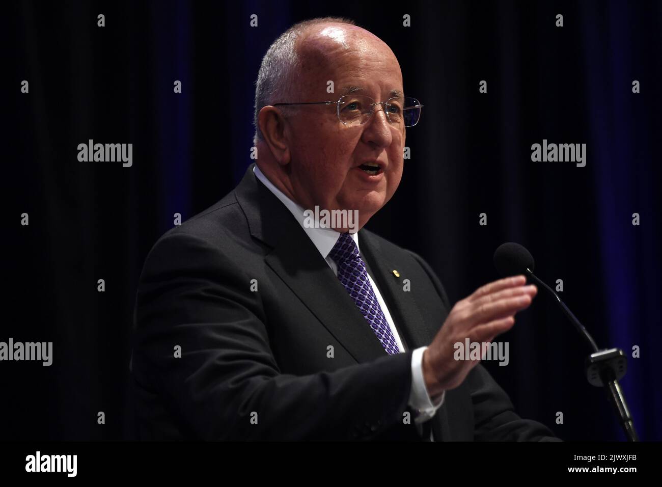 RIO Tinto CEO, Sam Walsh, delivers the keynote speech at the Chartered ...