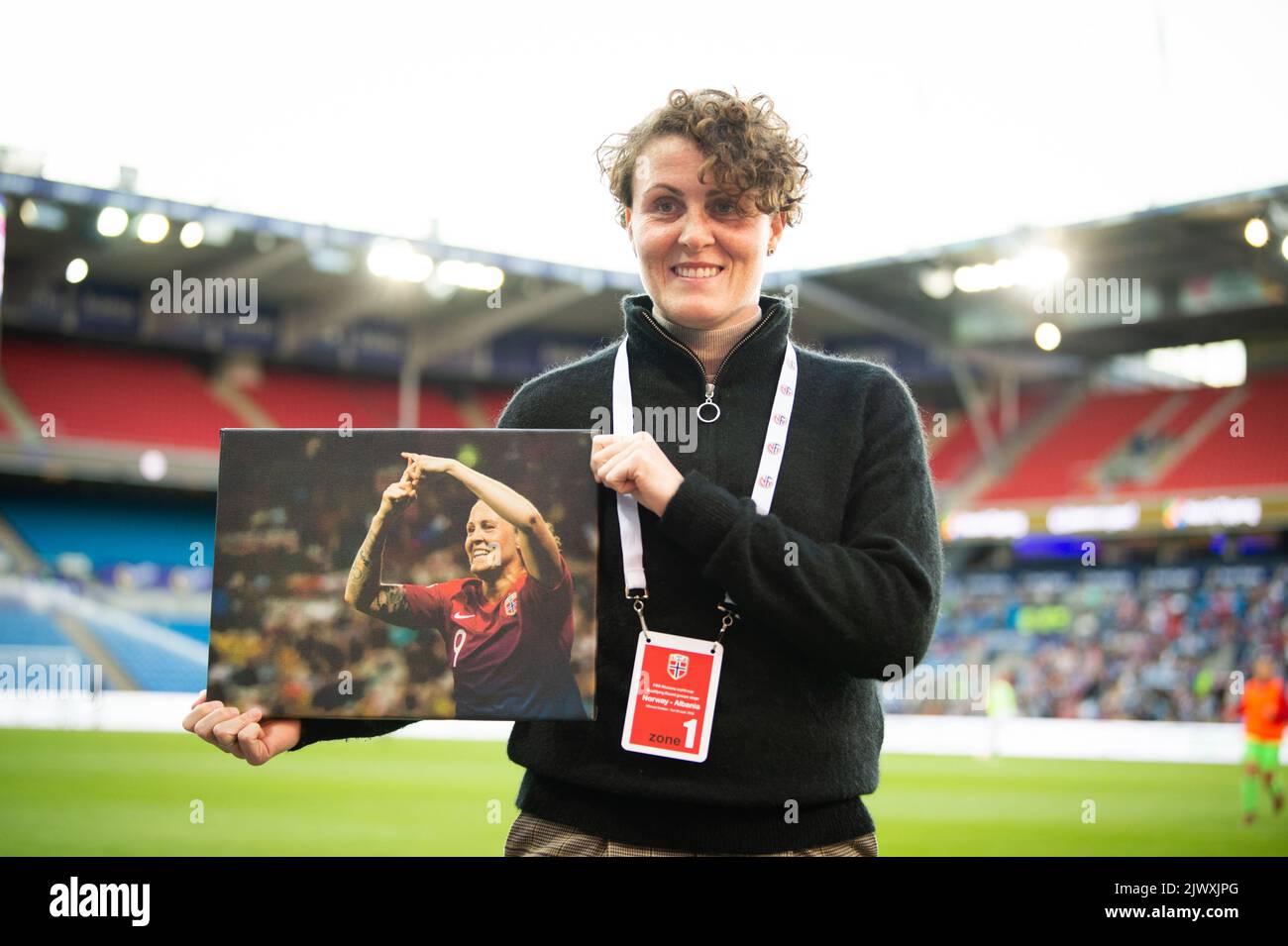 Oslo, Norway. 06th Sep, 2022. Former Norway international Isabel ...