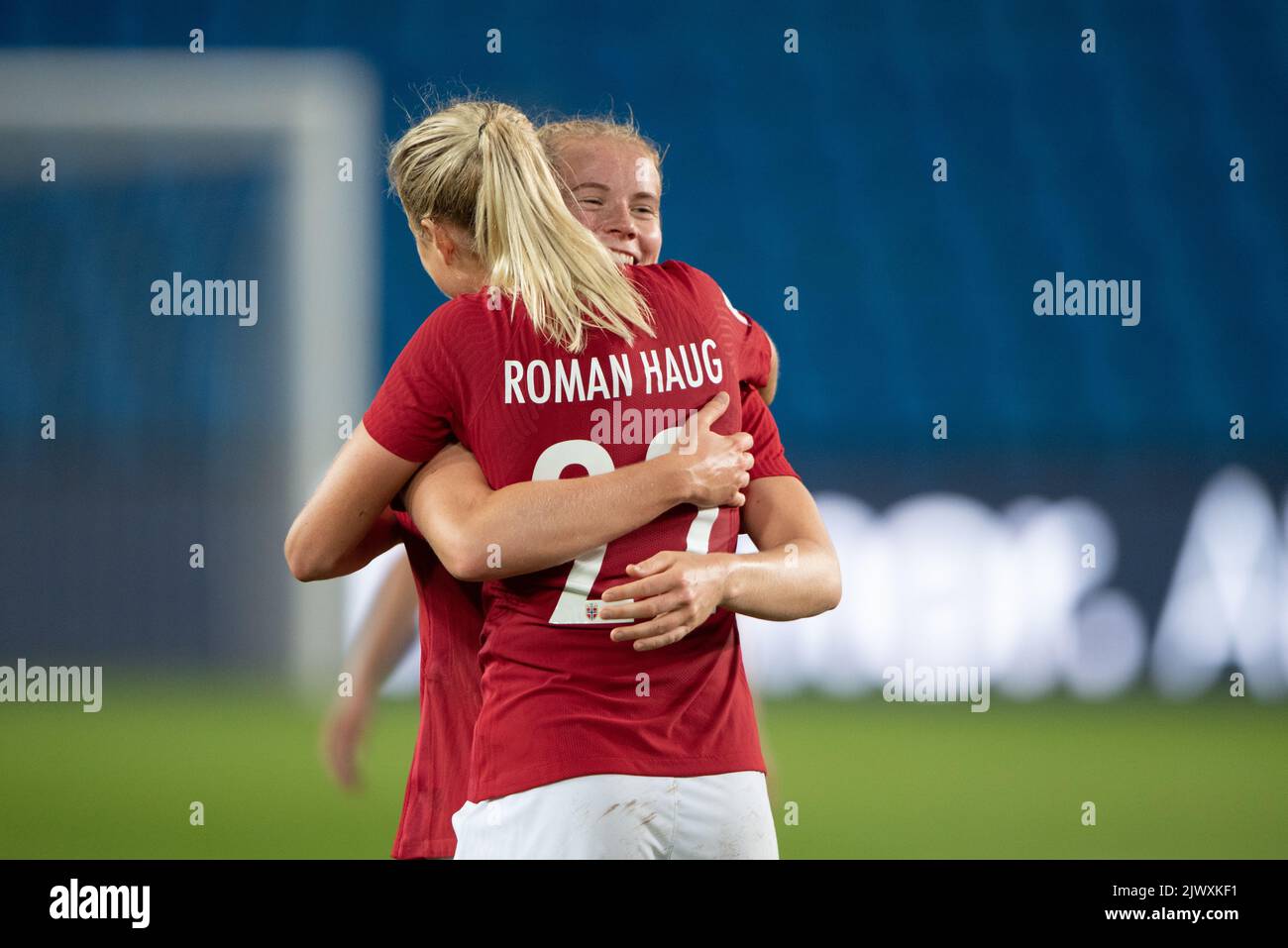 Oslo, Norway. 06th Sep, 2022. Sophie Haug (22) of Norway seen after the ...