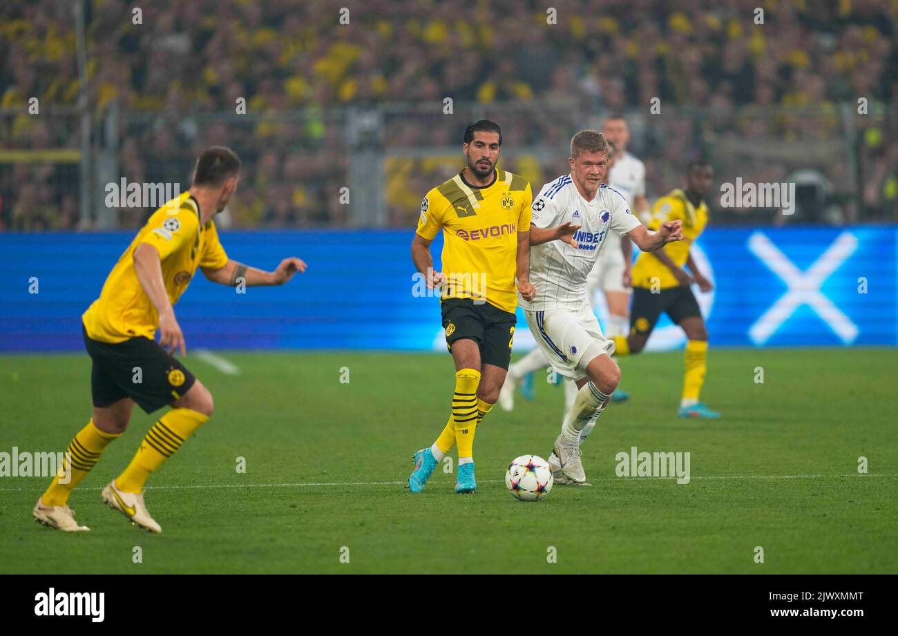September 6, 2022: Emre Can (Borussia Dortmund) controls the ball ...