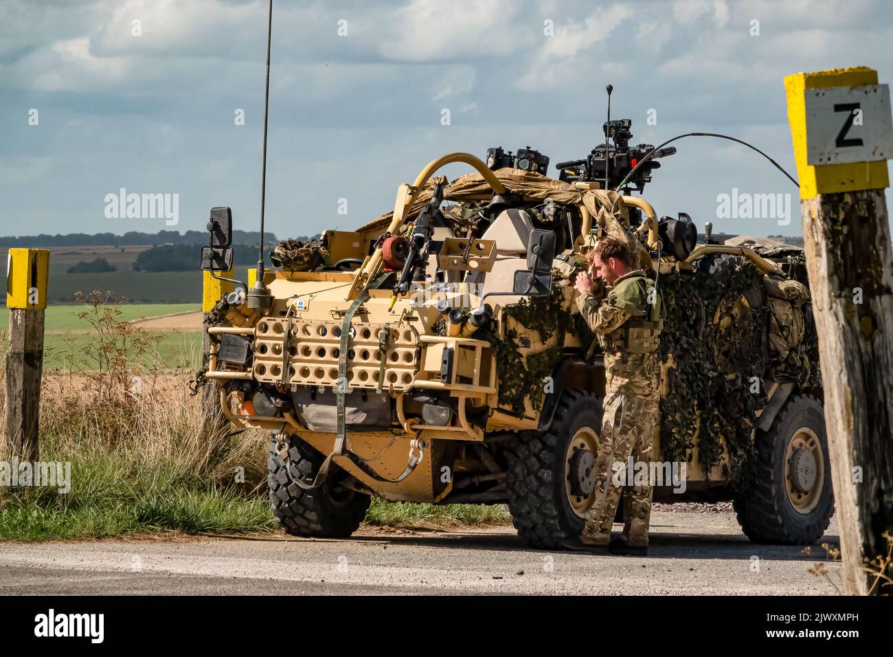 british army Supacat Jackal 4x4 rapid assault, fire support and ...