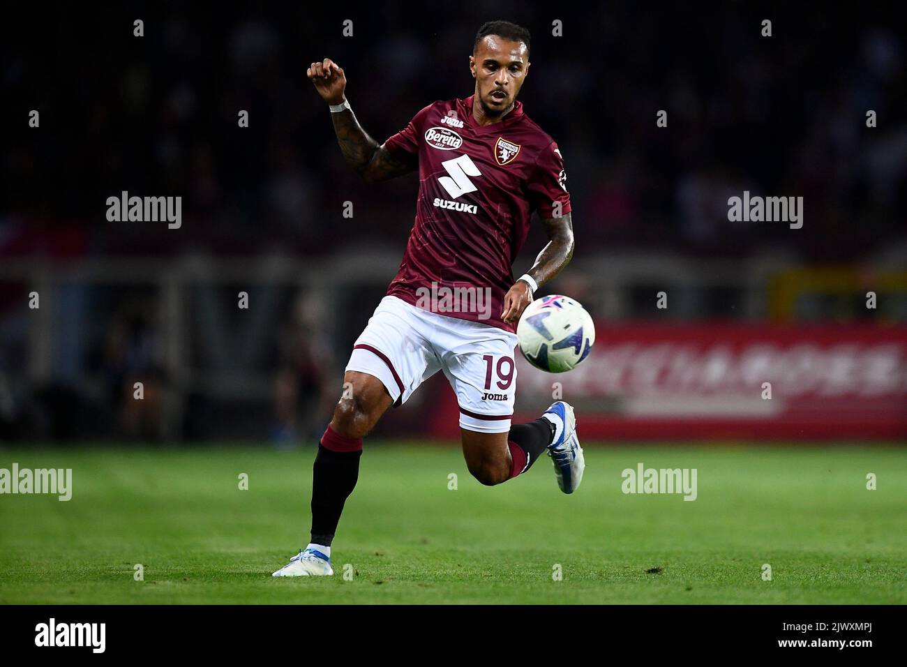 Turin, Italy. 05 September 2022. Valentino Lazaro of Torino FC in ...