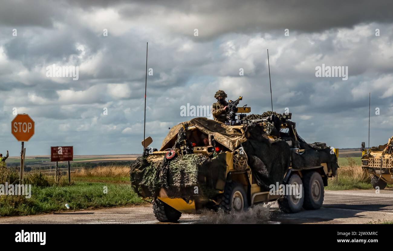 british army Supacat Coyote 6x6 4x4 rapid assault, fire support and ...