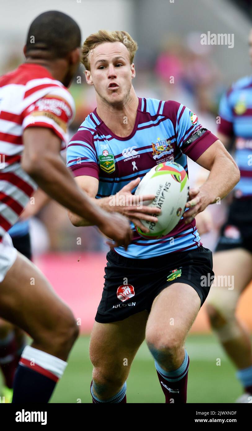 Australia's Daly Cherry-Evans during their Four Nations Rugby League ...