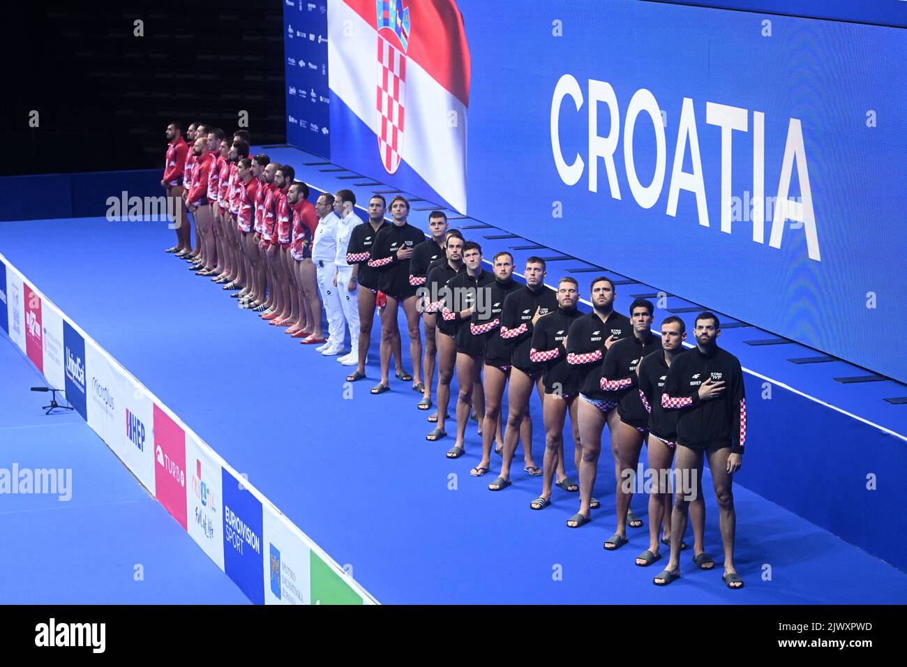 Croatian national water polo team hi-res stock photography and images ...