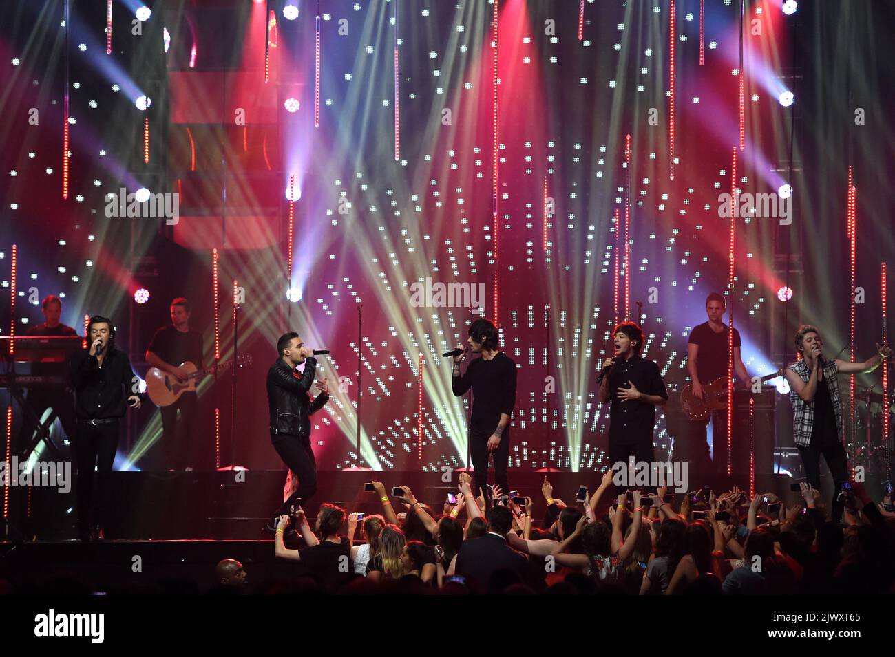 One Direction perform during the 28th ARIA Awards, at The Star, in ...
