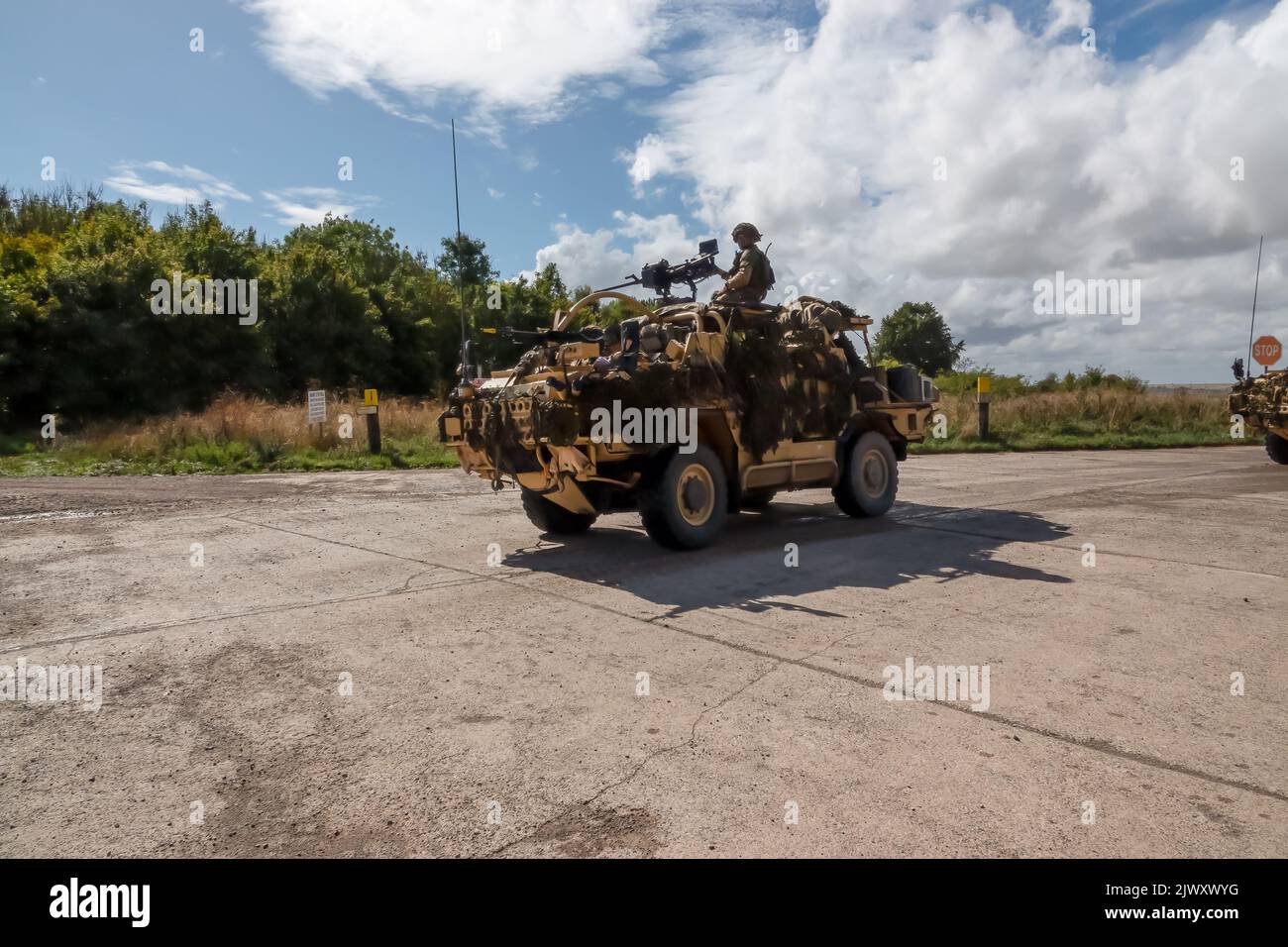 british army Supacat Jackal 4x4 rapid assault, fire support and ...