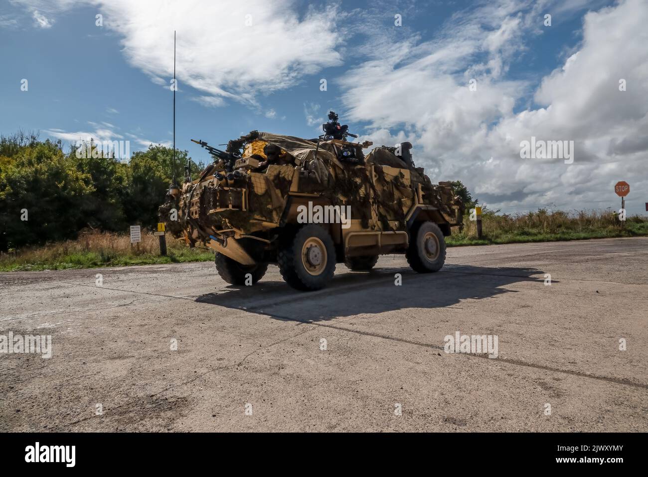 Jackal reconnaissance vehicle hi-res stock photography and images - Alamy