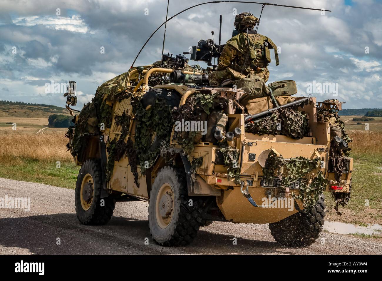 british army Supacat Jackal 4x4 rapid assault, fire support and ...