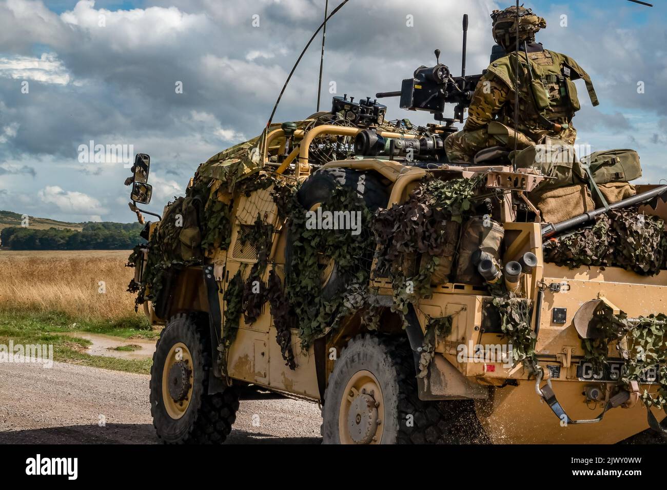 british army Supacat Jackal 4x4 rapid assault, fire support and ...