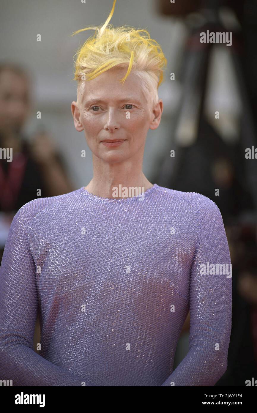 Venezia, Italy. 06th Sep, 2022. Tilda Swinton attends "The Eternal ...