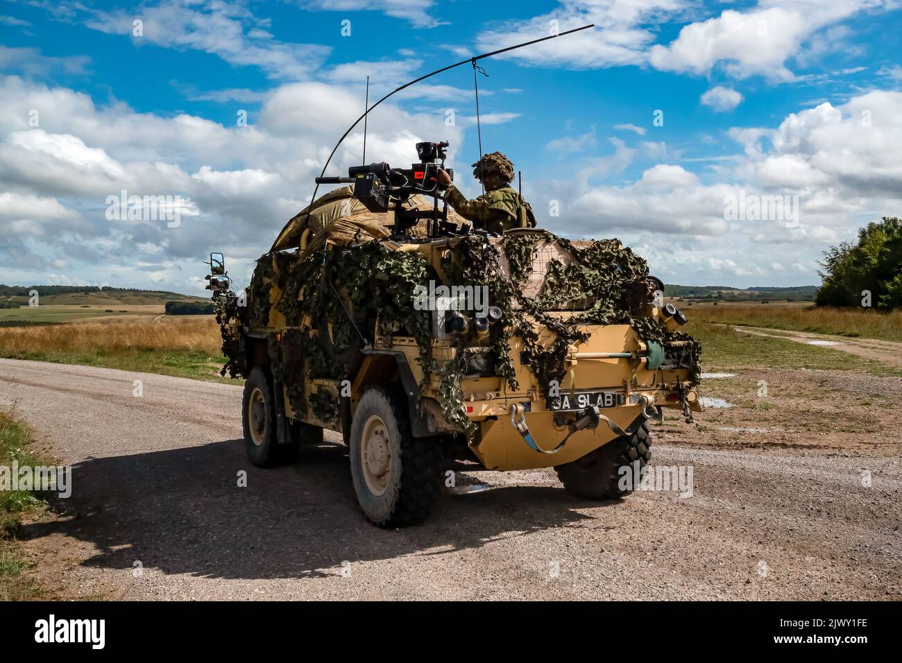 british army Supacat Jackal 4x4 rapid assault, fire support and ...