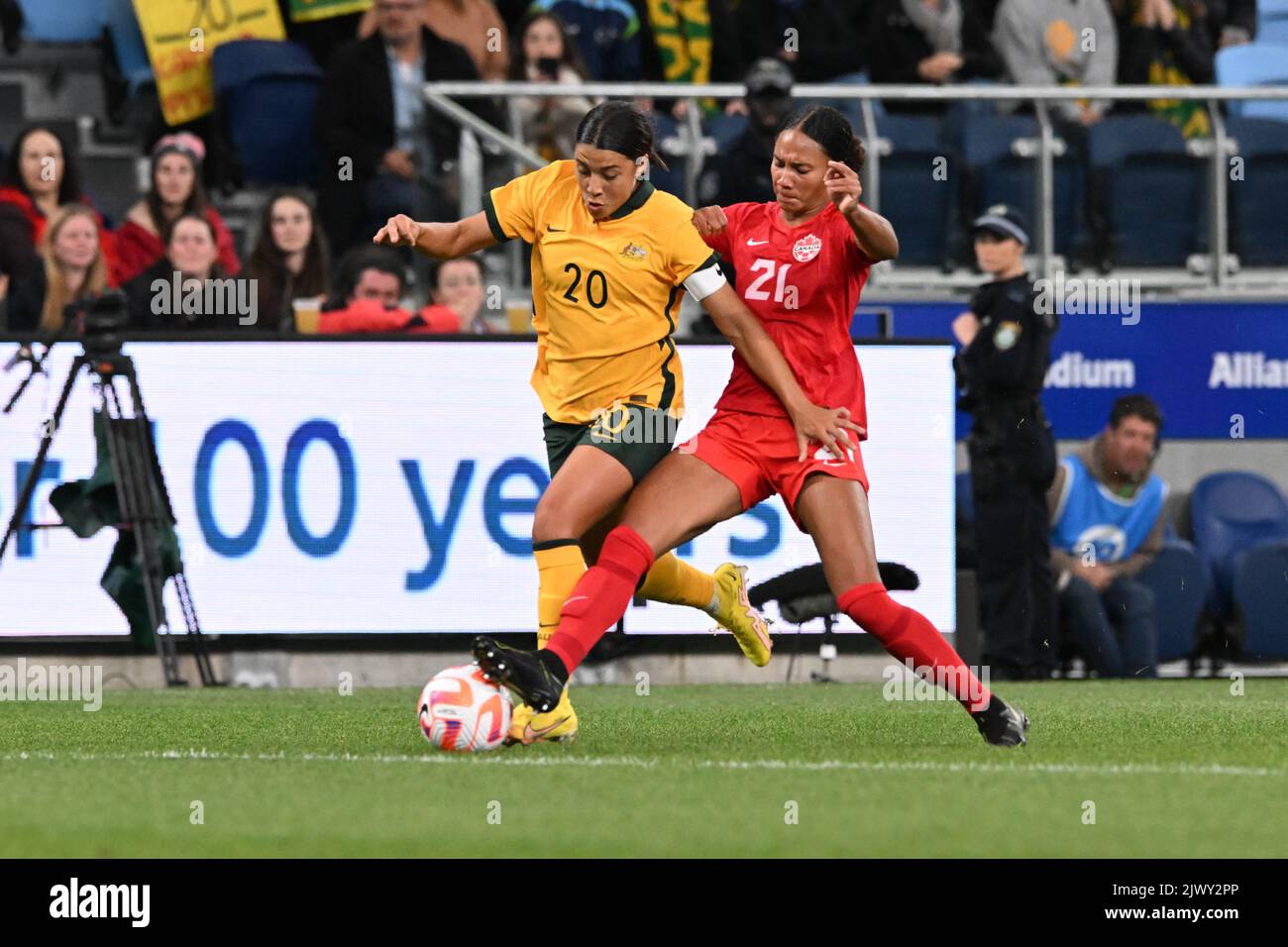 Moore Park, Australia. 06th Sep, 2022. Jade Rose of the Canadian Women ...