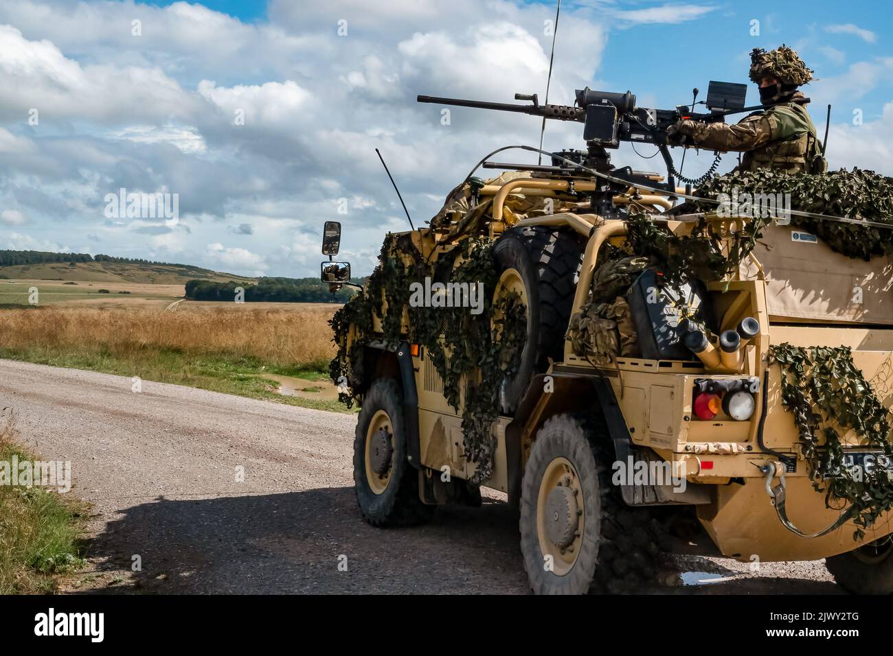 british army Supacat Jackal 4x4 rapid assault, fire support and ...