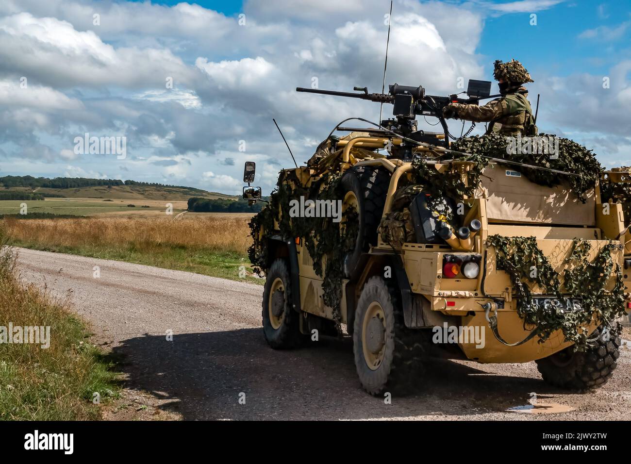 british army Supacat Jackal 4x4 rapid assault, fire support and ...