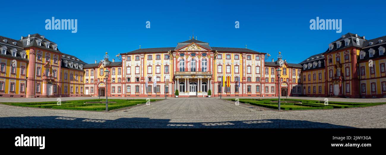 Bruchsal Castle baroque palace architecture travel panorama city in ...