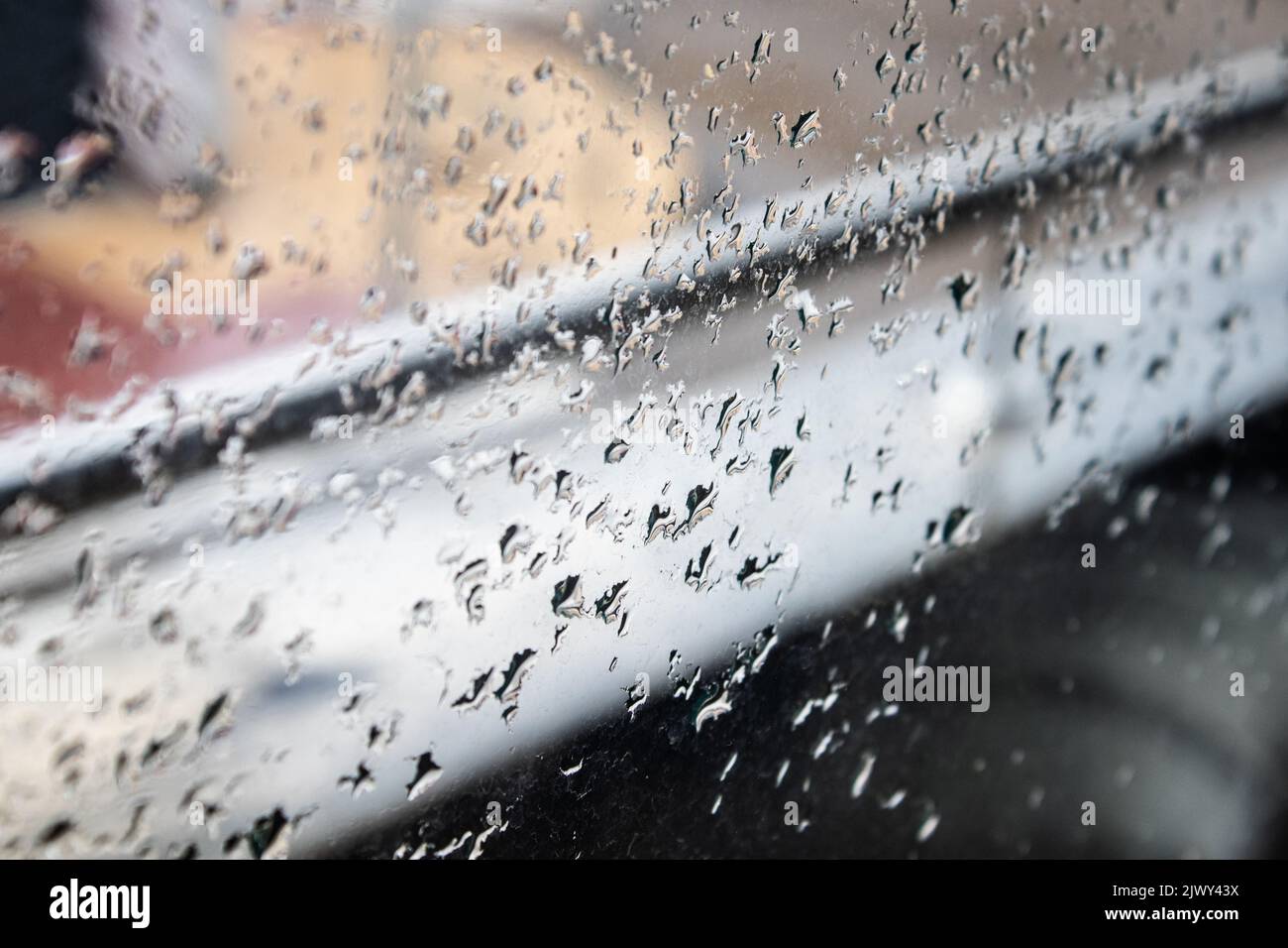 Window from a rainy day Stock Photo - Alamy