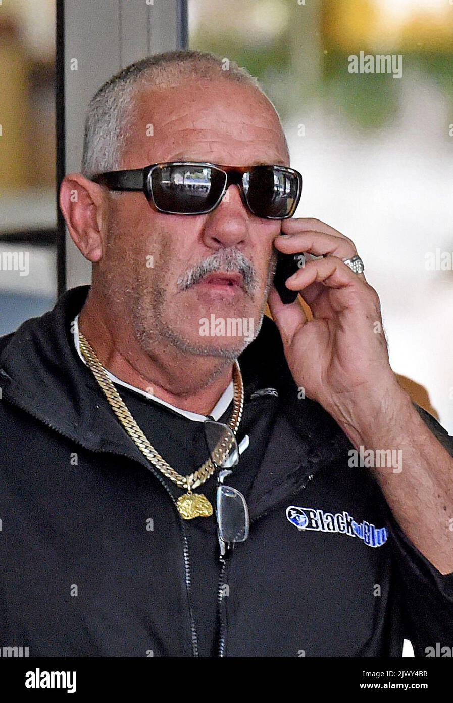The father of former Bandidos enforcer Toby Mitchell, leaves the ...