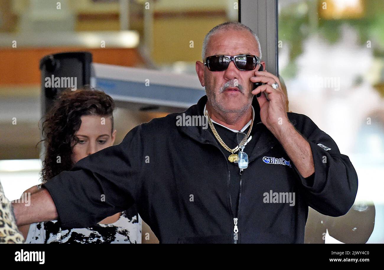 The father of former Bandidos enforcer Toby Mitchell, leaves the ...