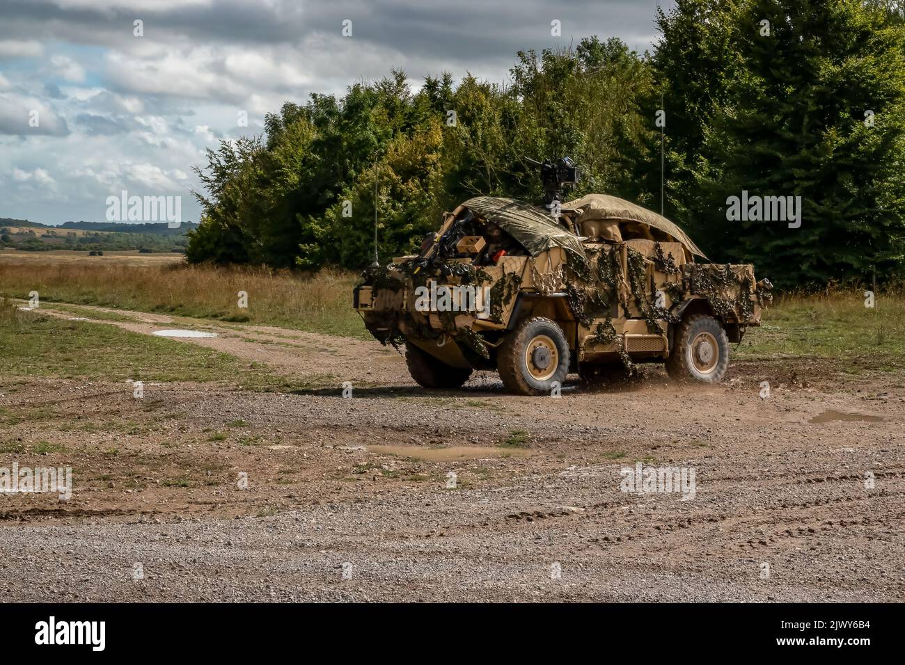 british army Supacat Jackal 4x4 rapid assault, fire support and ...