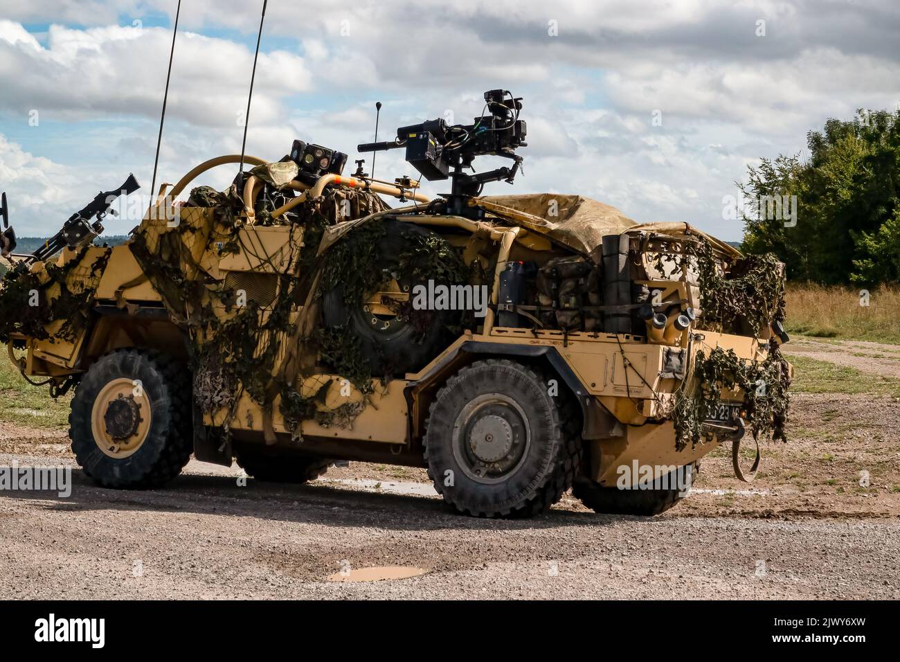 Jackal reconnaissance vehicle hi-res stock photography and images - Alamy