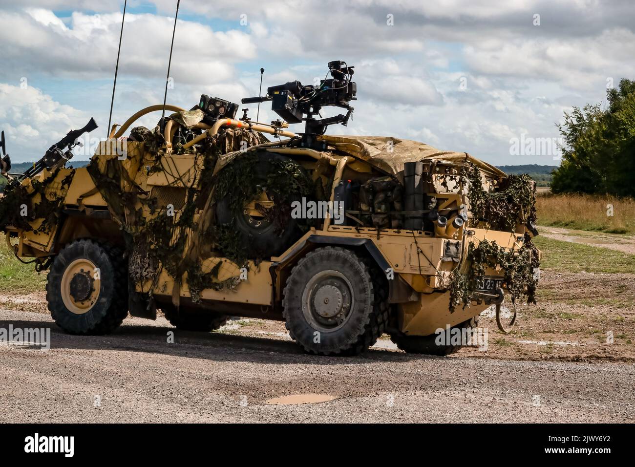 british army Supacat Jackal 4x4 rapid assault, fire support and ...