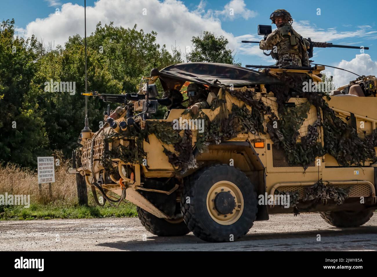 british army Supacat Jackal 4x4 rapid assault, fire support and ...