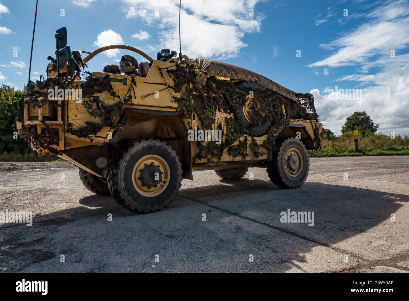 british army Supacat Jackal 4x4 rapid assault, fire support and ...