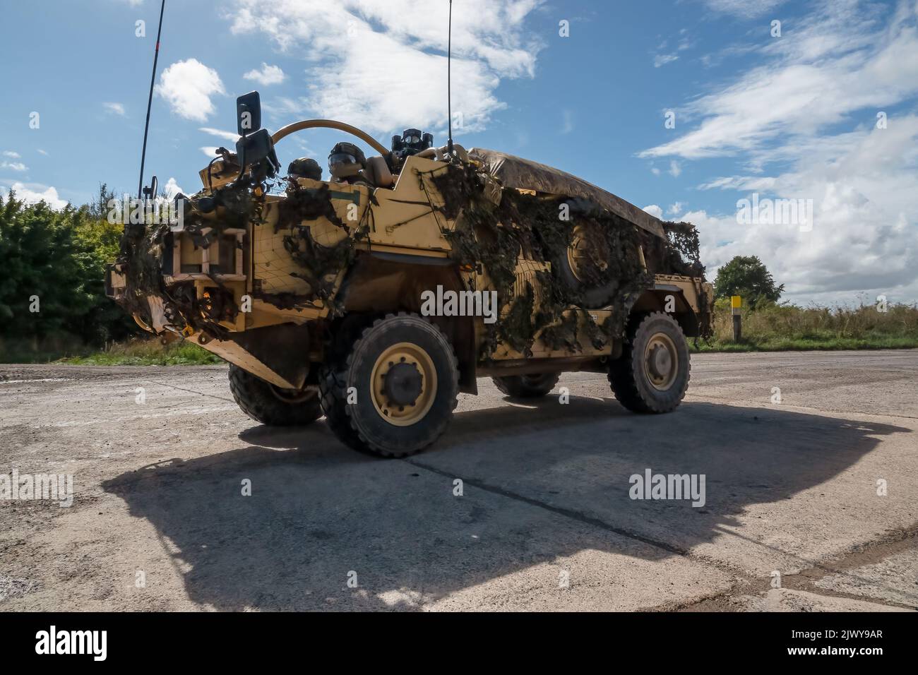 british army Supacat Jackal 4x4 rapid assault, fire support and ...