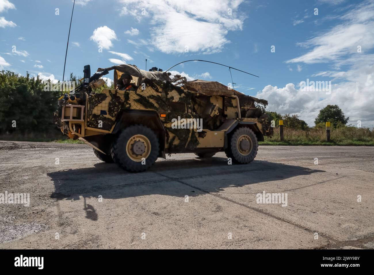 british army Supacat Jackal 4x4 rapid assault, fire support and ...