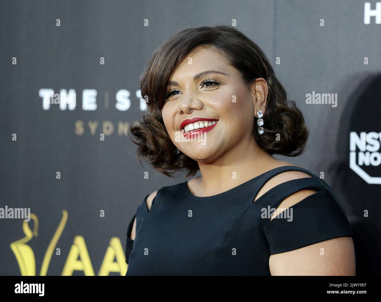 Deborah Mailman on the red carpet at the 2015 AFI AACTA Awards at the ...