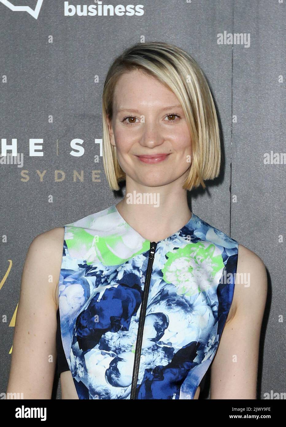 Mia Wasikowska on the red carpet at the 2015 AFI AACTA Awards at the ...