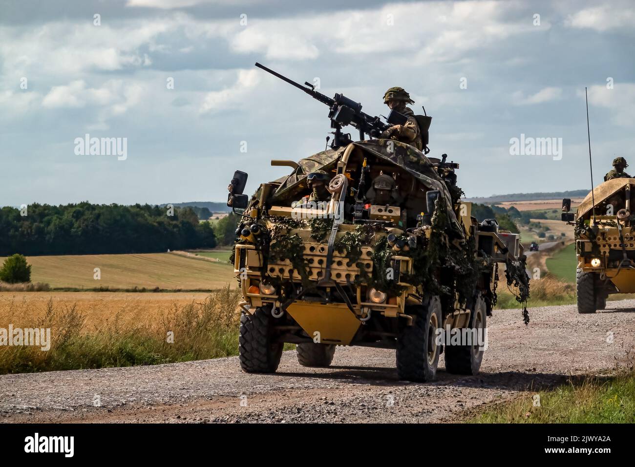 british army Supacat Jackal 4x4 rapid assault, fire support and ...