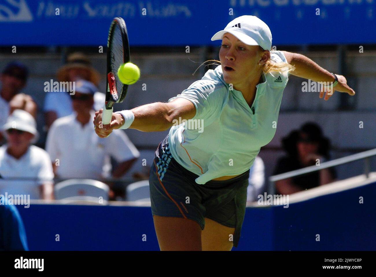 Australia's Alicia Molik in action during her match against Columbia's ...