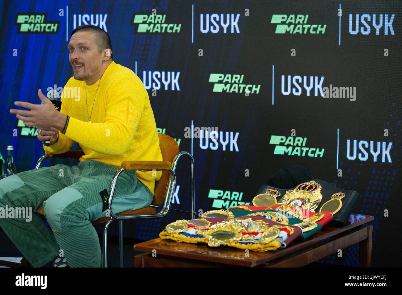 Oleksandr usyk ukraine hi-res stock photography and images - Alamy