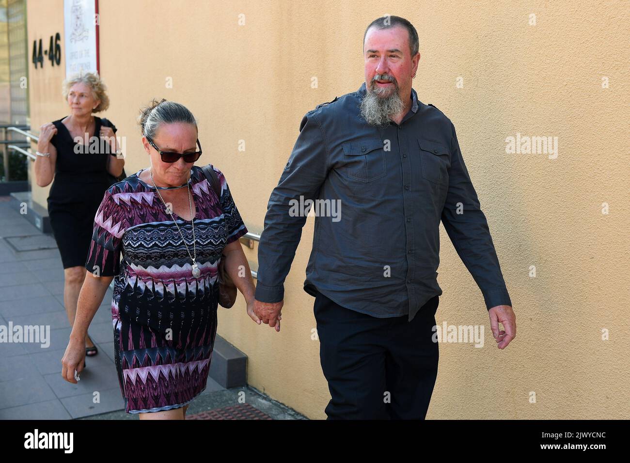 The parents of Jake Innes, Joanne and Robert, leave a Coronial Inquest ...