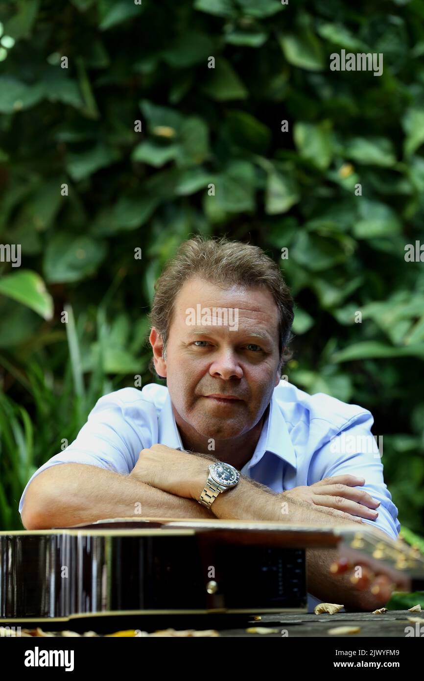 Award winning Australian country music artist Troy Cassar-Daley poses ...