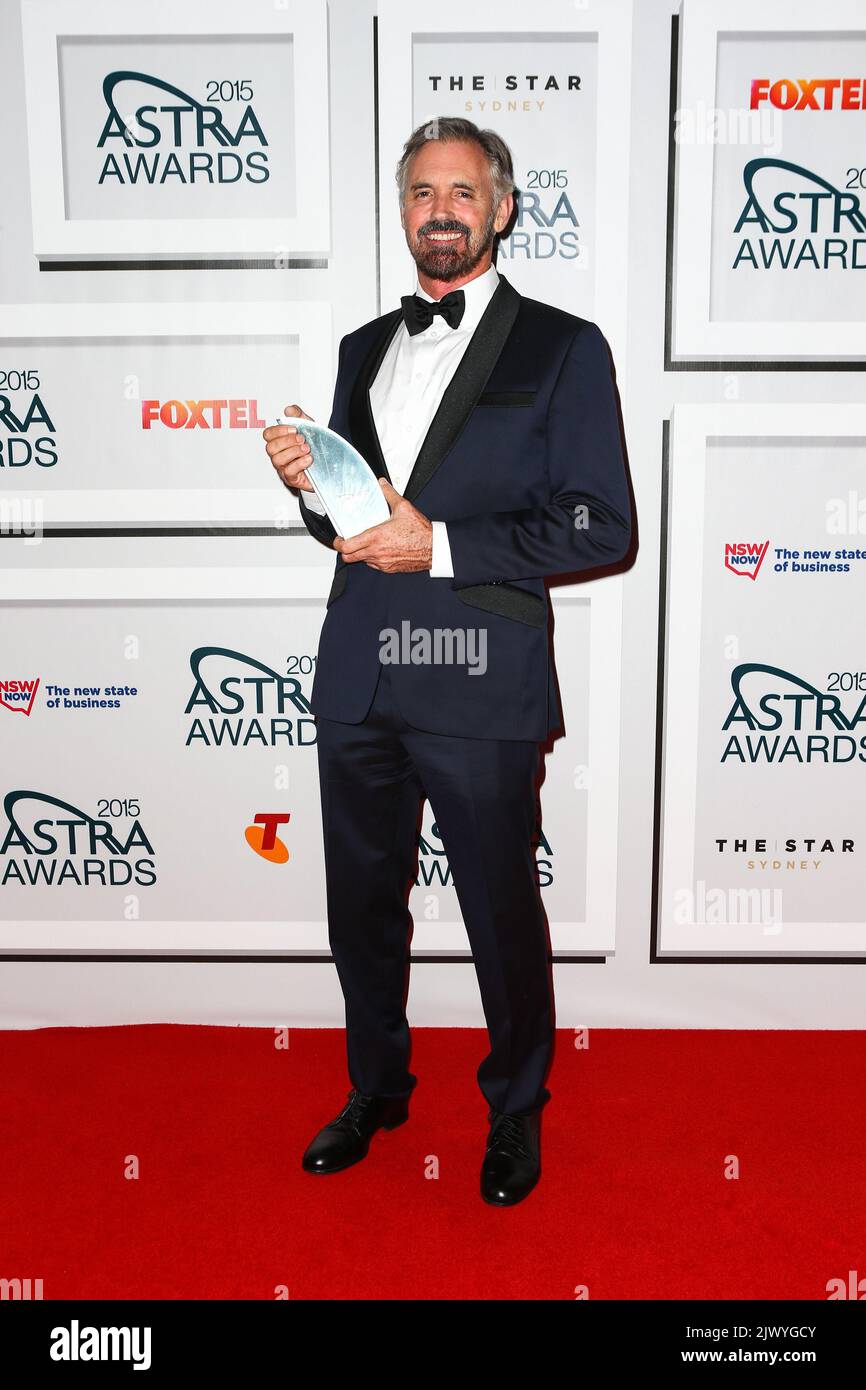 Andrew McFarlane wins the award for the Most Outstanding Performance by ...