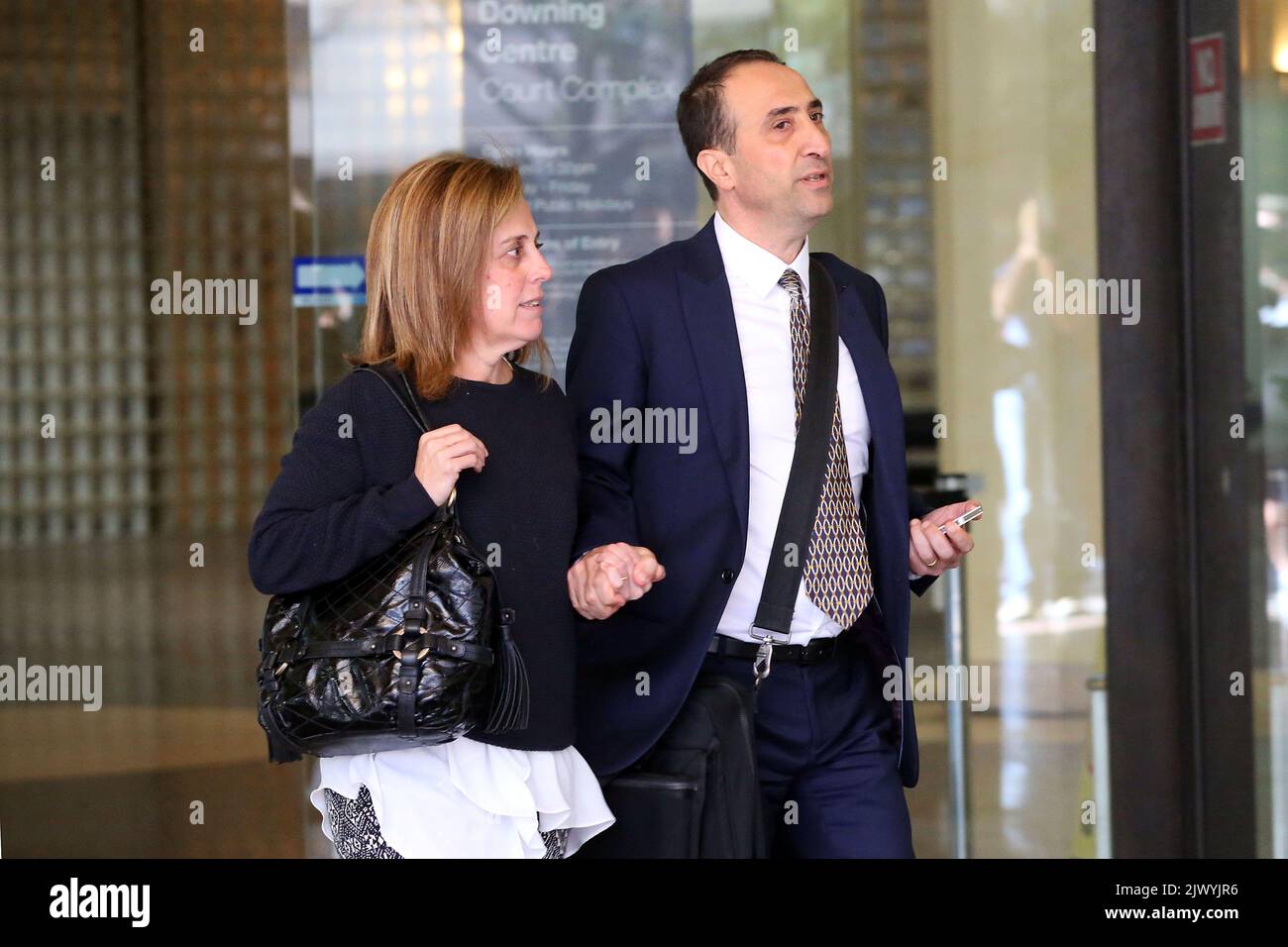 The parents of Luke Lazarus, the son of Kings Cross night club owner ...