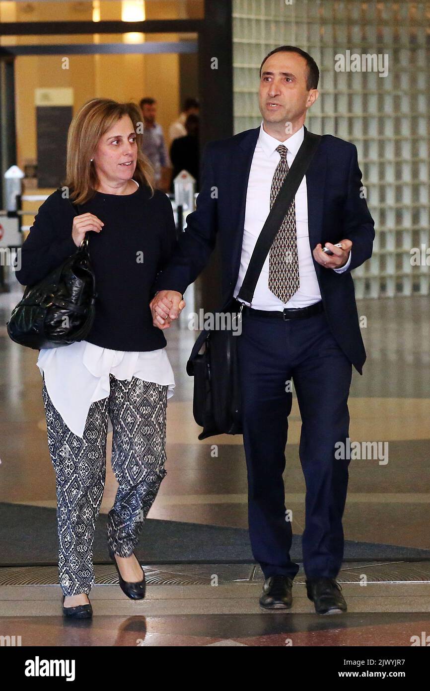 The parents of Luke Lazarus, the son of Kings Cross night club owner Andrew Lazarus, leaves ...