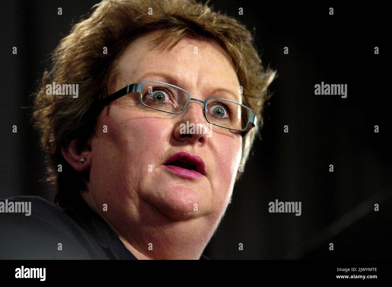 Immigration Minister Senator Amanda Vanstone speaking at the National ...