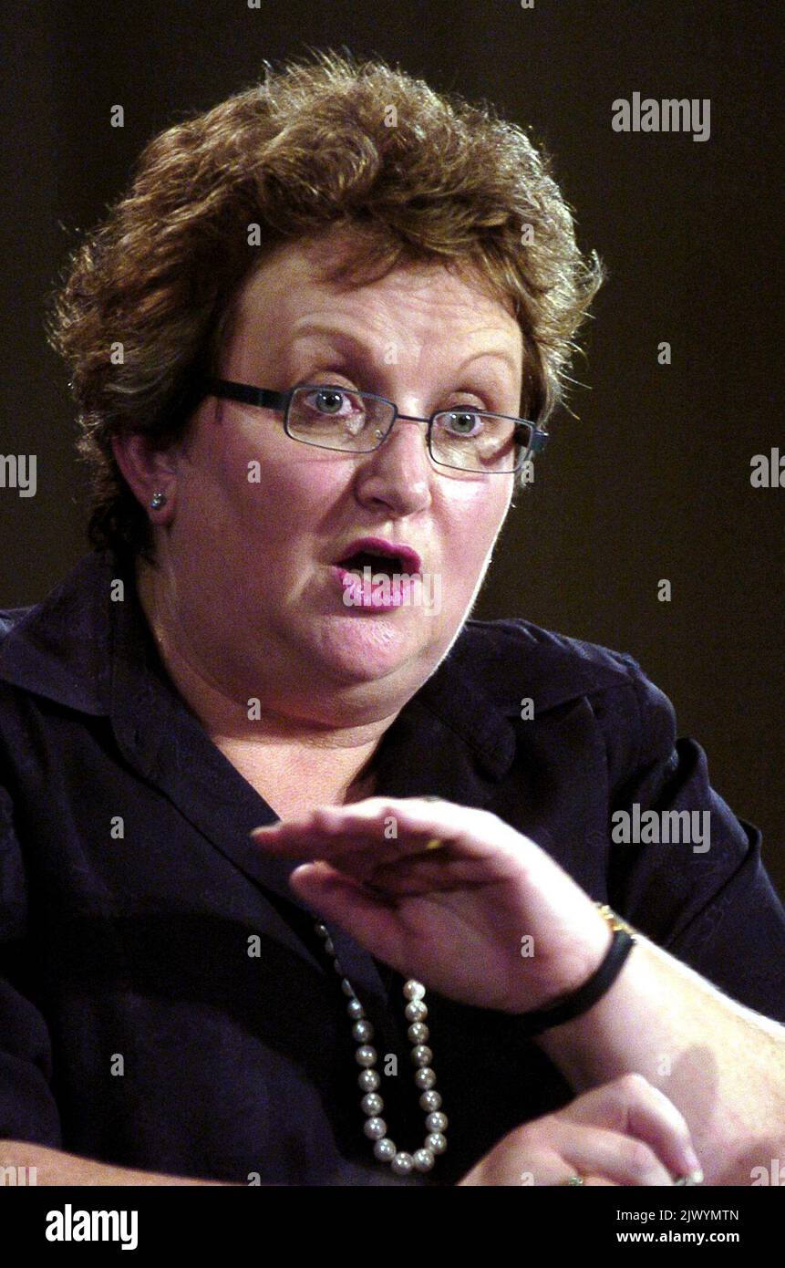 Immigration Minister Senator Amanda Vanstone speaking at the National ...