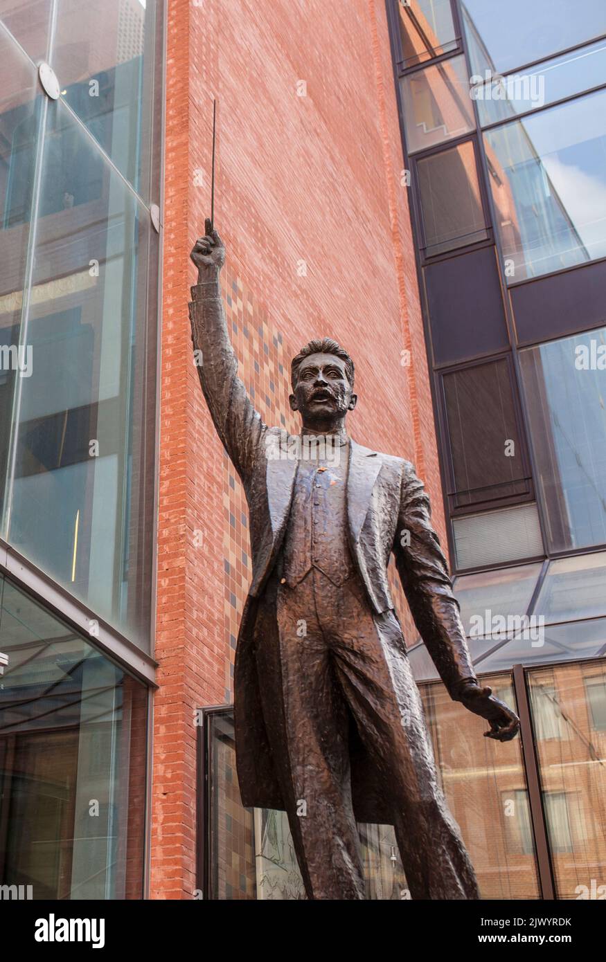 Barcelona, Spain - Dec 29th, 2019: Palace of Catalan Music. Sculpture ...