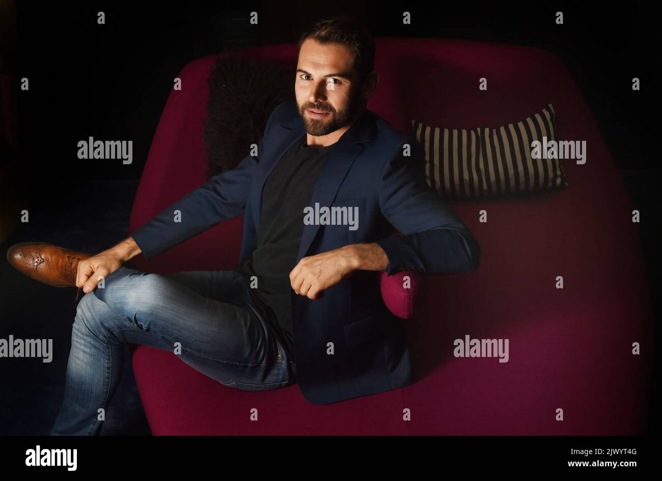 Portrait of Australian actor Daniel MacPherson in Sydney on Thursday ...