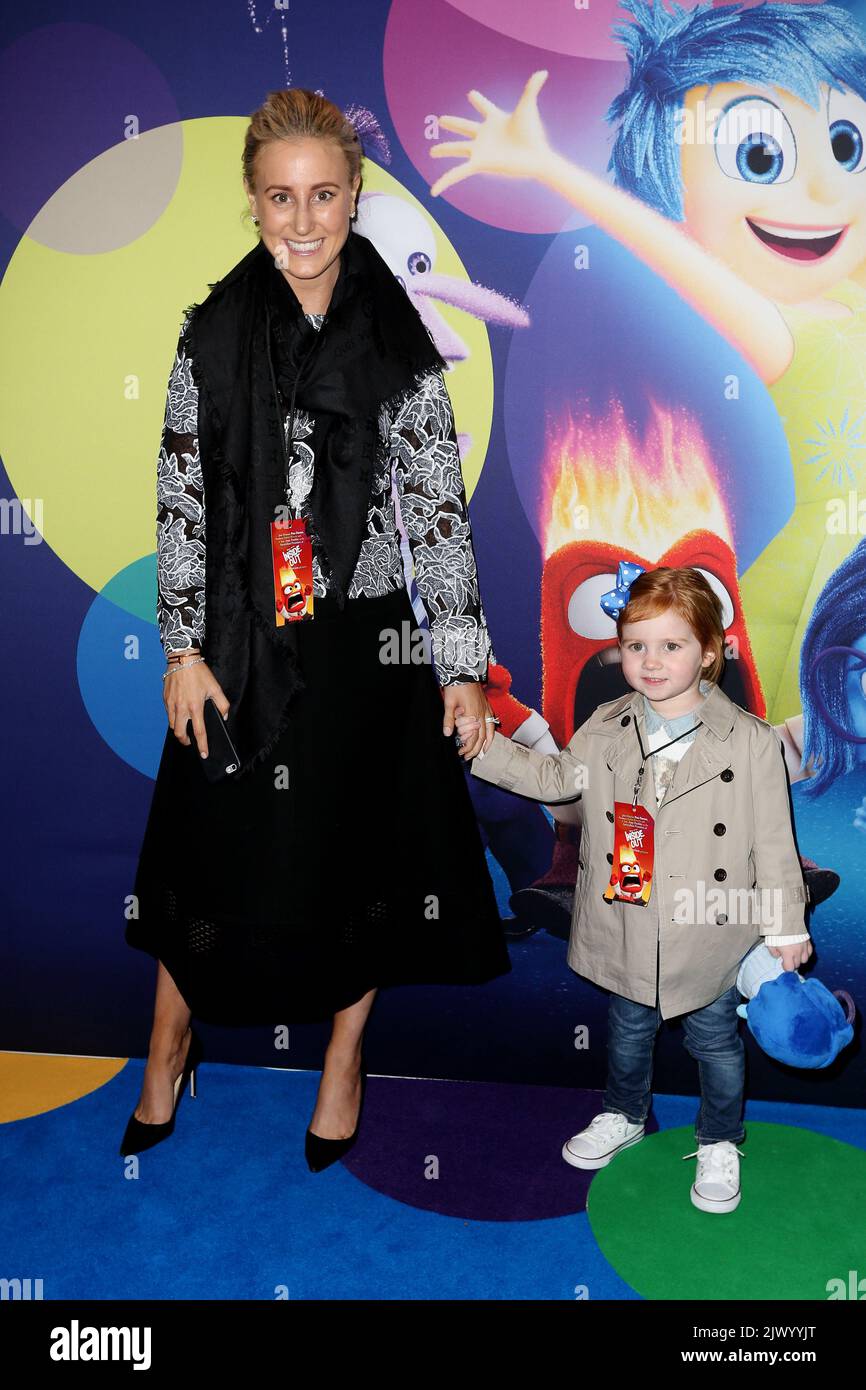 Roxy Jacenko and daughter Pixie Curtis on the red carpet at the premier ...