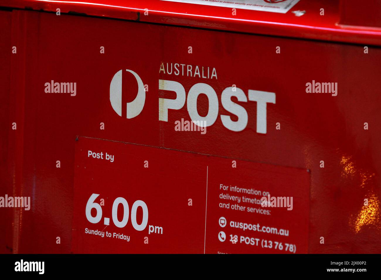 Australia Post announced the loss of 1900 jobs today in Sydney, Friday ...