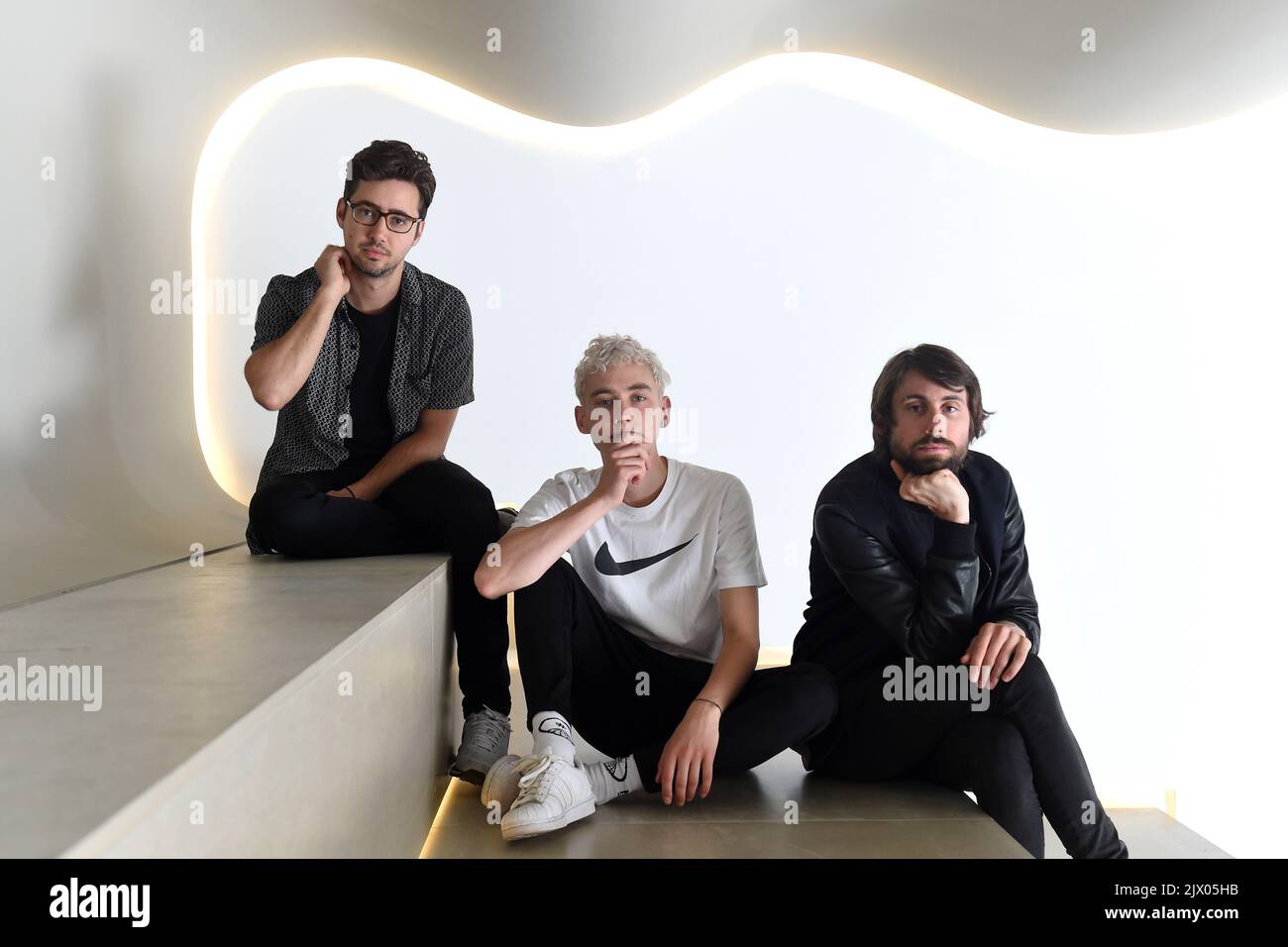 Members of the British electronica band Years and Years, (L to R) Emre ...