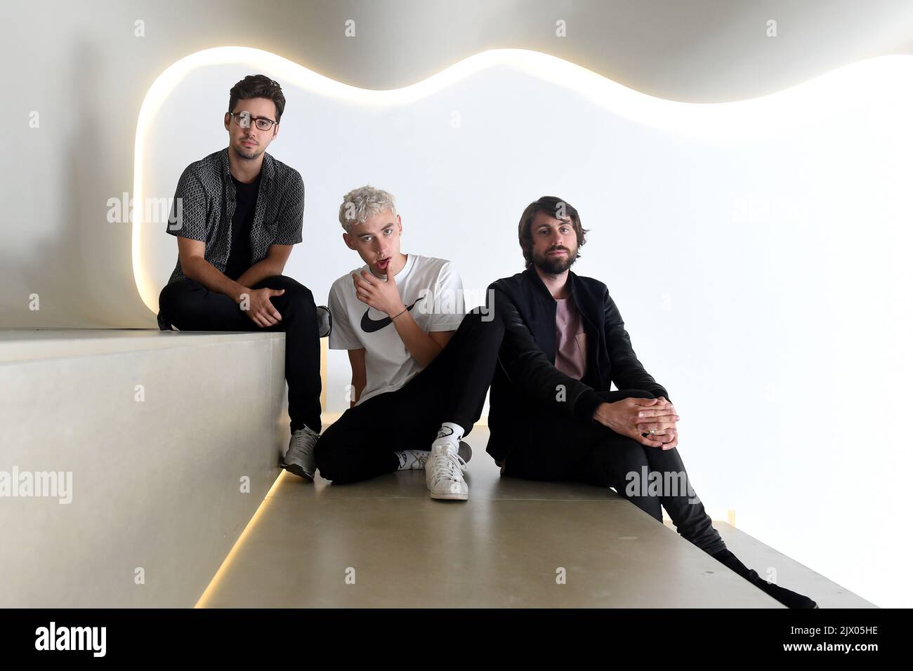 Members of the British electronica band Years and Years, (L to R) Emre ...