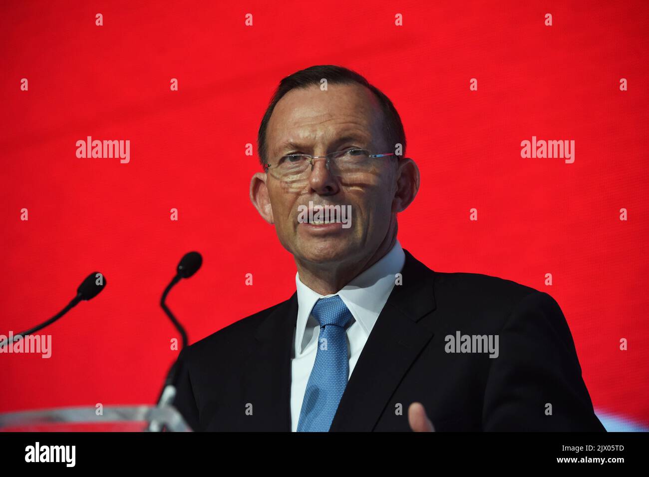 Australia's Prime Minister Tony Abbott speaks at the Boao Forum for ...